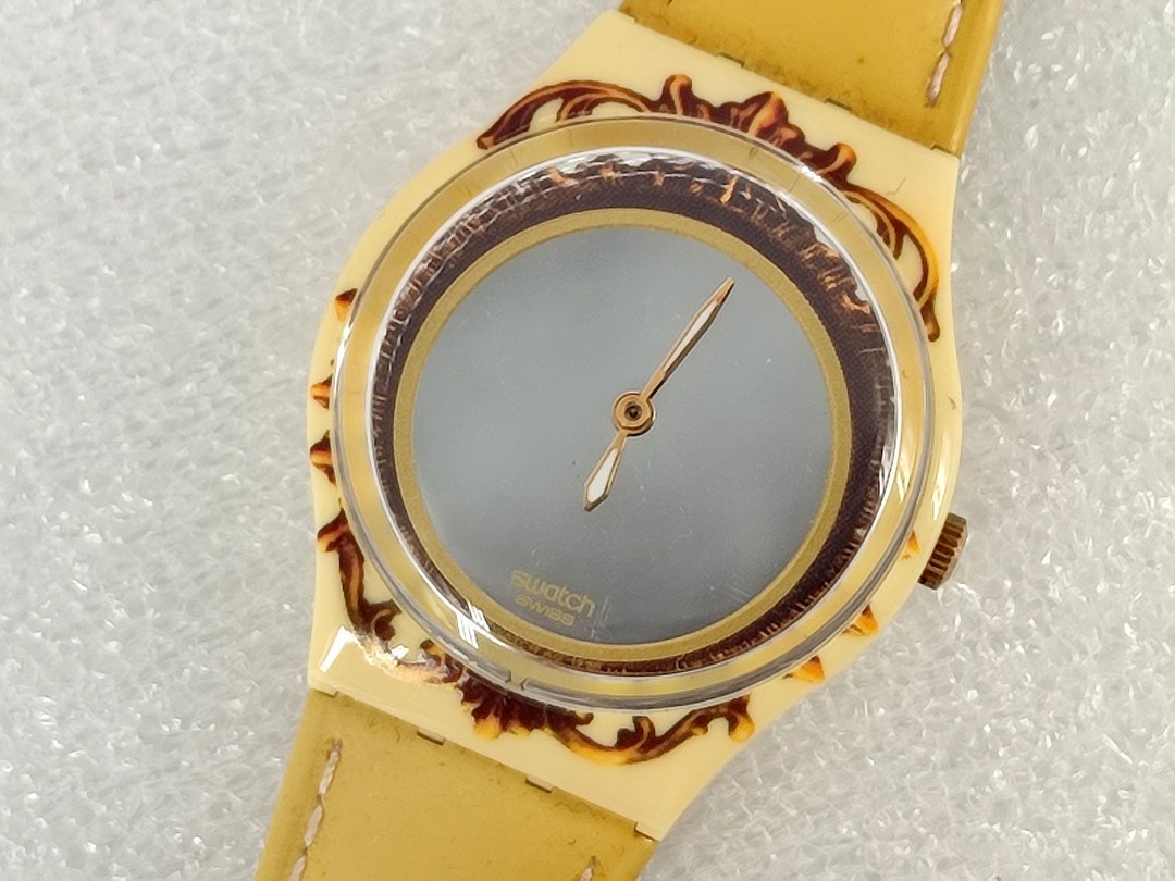 New Vintage SWATCH Gent Mirror on the Wrist GW125, Swatch Never Worn ...