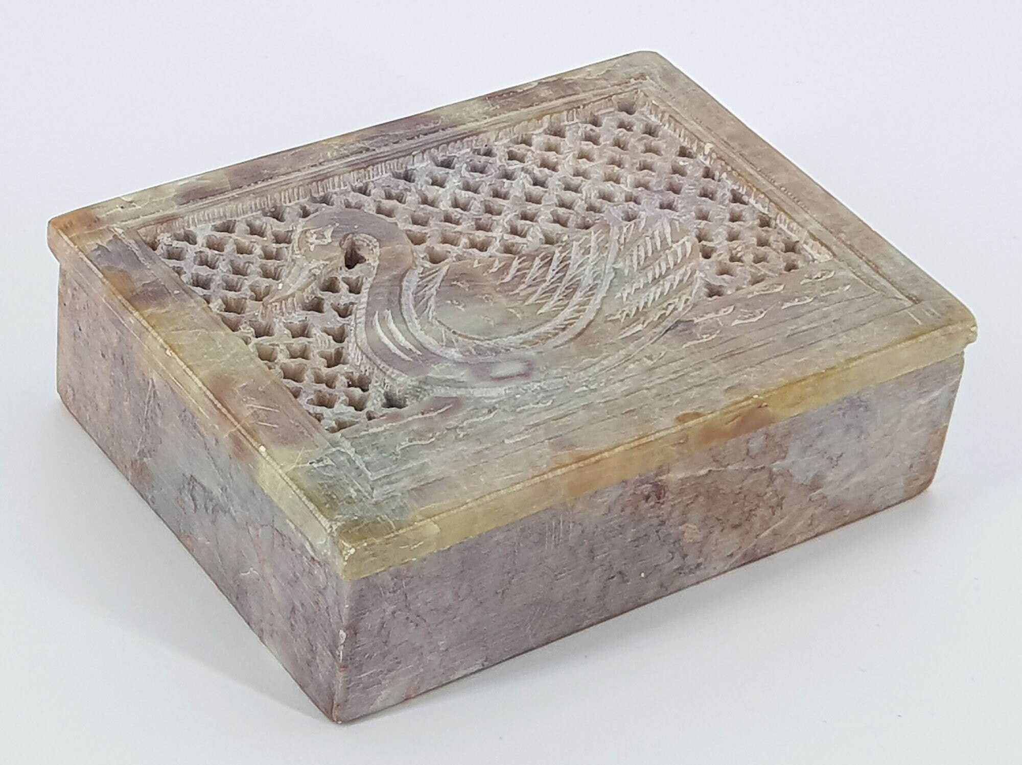 Home & Living Jewelry Boxes Boho Eclectic Decor Stone Jewelry Box ...