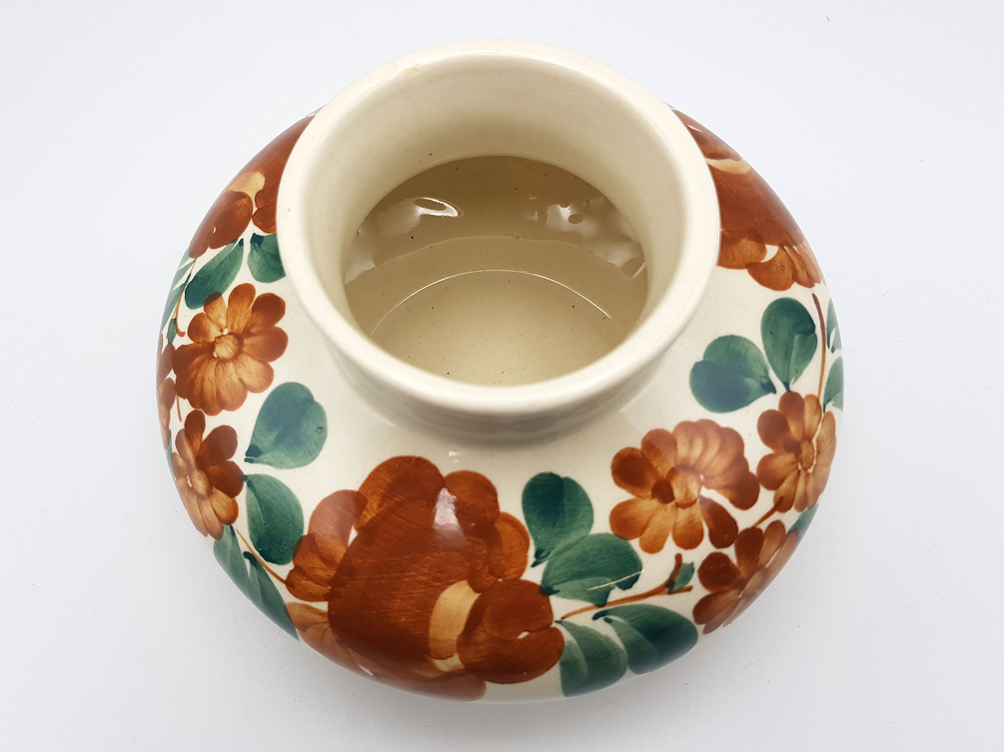 Vintage Ceramic Flower Vase Hand Painted Vintage 70s Vase - Etsy