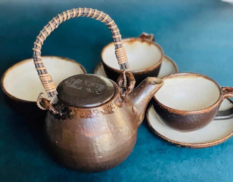 Handmade Modern Japanese Tea Set - 6 Piece-ceramic Tea Pot|ceramic Tea ...