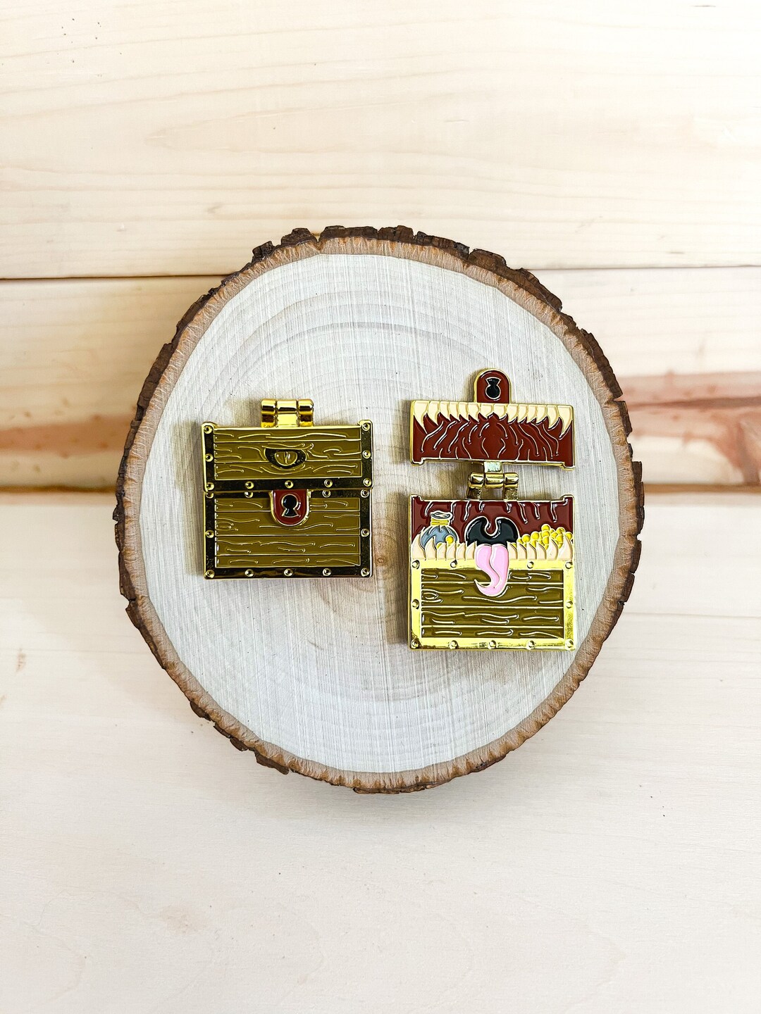 Mimic "modern" - Premium Enamel Pin Cosplay Accessory - Etsy