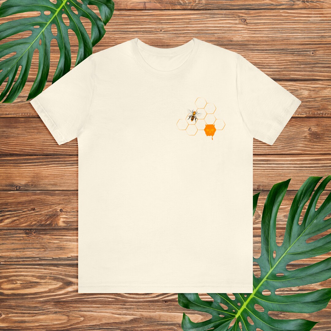 Killer Bee Honeycomb - Unisex Jersey Short Sleeve Tee - Etsy