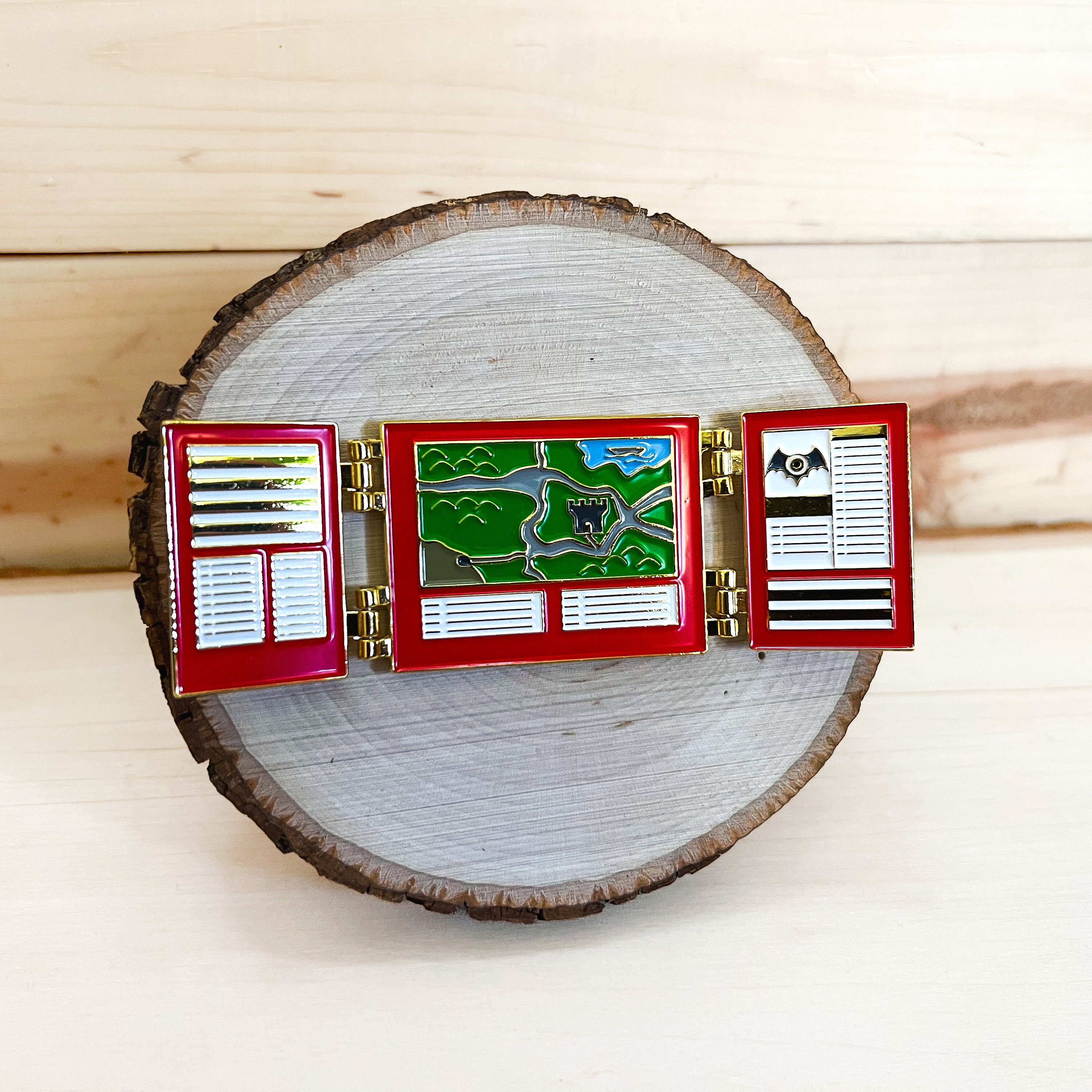 Dungeon Master Screen Enamel Pin - Etsy