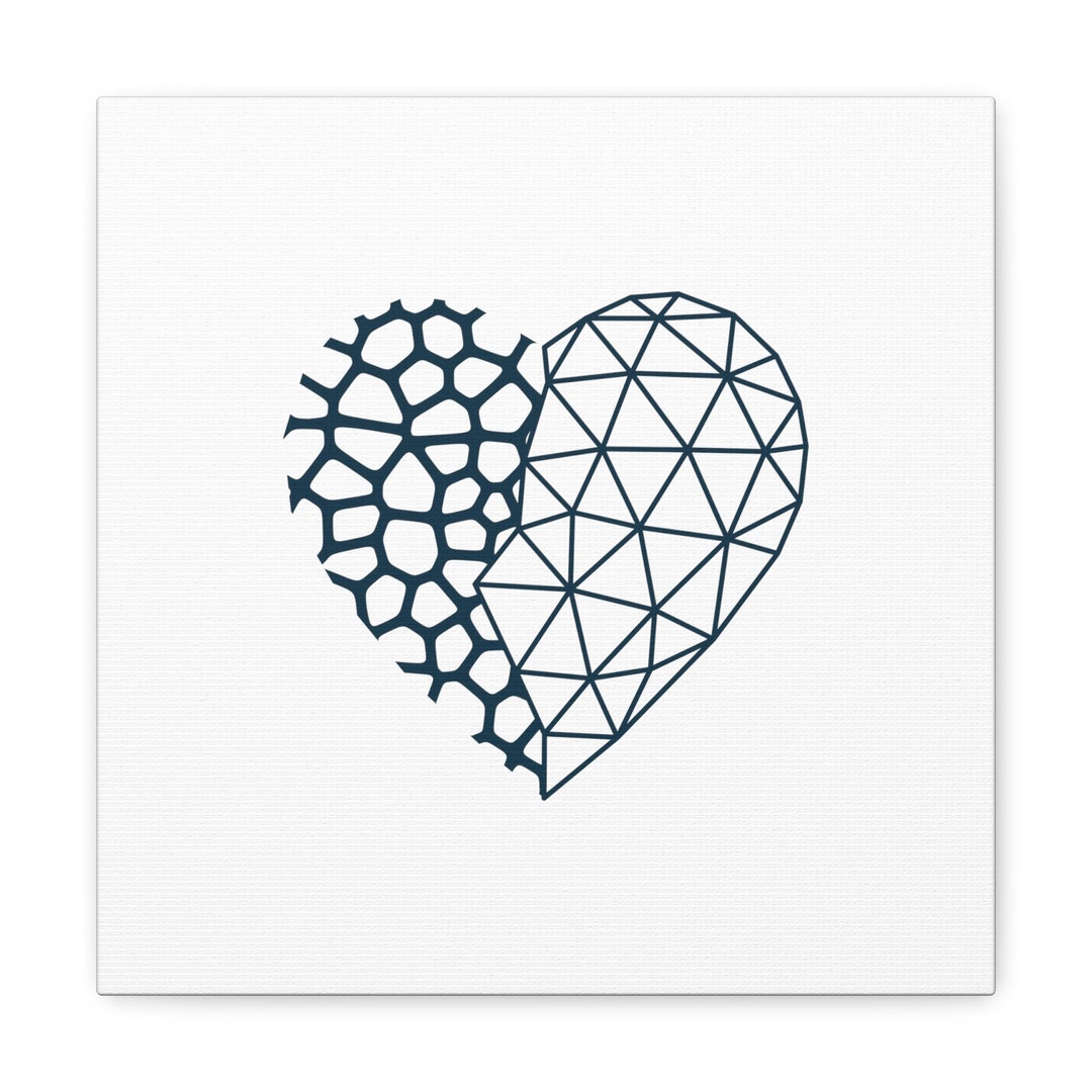 Digital Voronoi Heartbreak Art - Abstract Geometric Design, Download ...