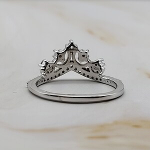 Princess Crown V Shape Ring Tiara Ring Princess Crown Ring - Etsy