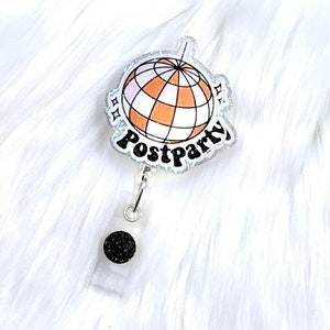 Postpartum Badge Reel, Postpartum Nurse Badge Reel, RN Badge Reel, Baby ...