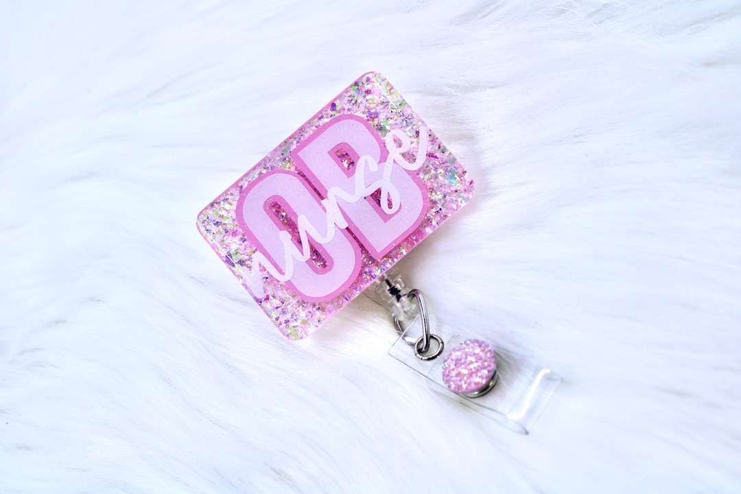 OB Nurse Badge Reel, OB Badge Reel, Badge Reel, Nurse Badge Reel, Baby ...