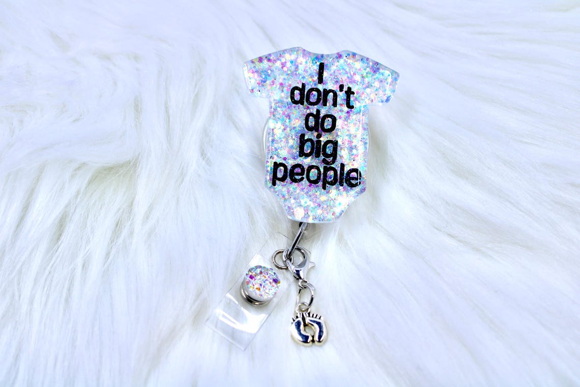 Tiny Humans Badge Reel, NICU Badge Reel, PEDS Badge Reel, PICU Badge ...