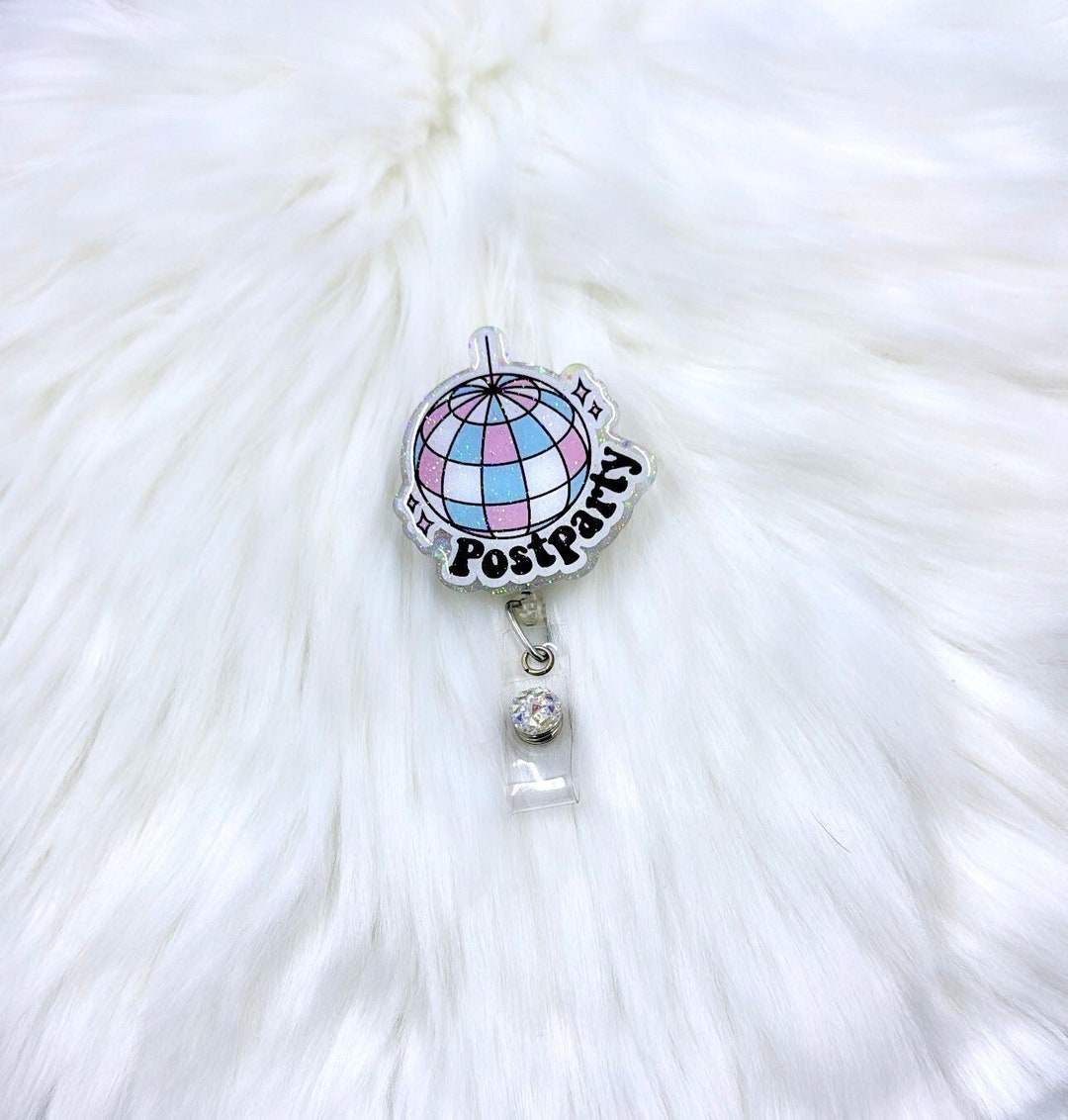 Postpartum Badge Reel, Postpartum Nurse Badge, Mother Baby Nurse Badge ...