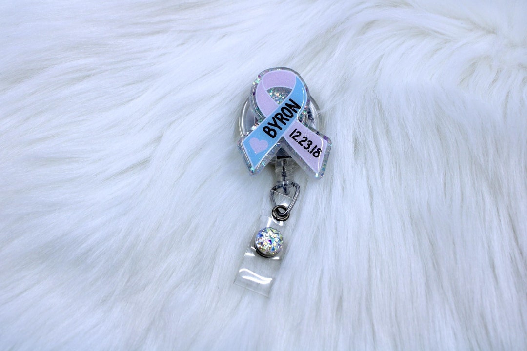 Infant Loss Badge Reel, Miscarriage Badge Reel, Infant Loss Awareness ...