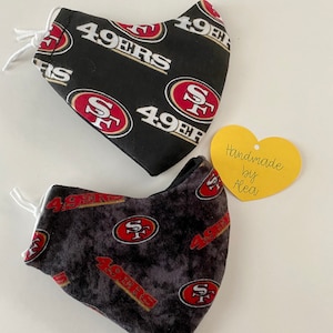 San Francisco 49ers Three-layer Face Mask With Filter Pocket 100% ...