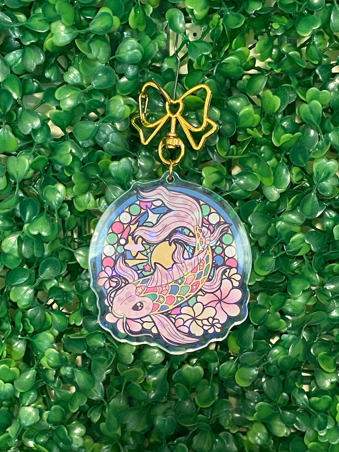 Bejeweled Sea Creature Keychain - Etsy