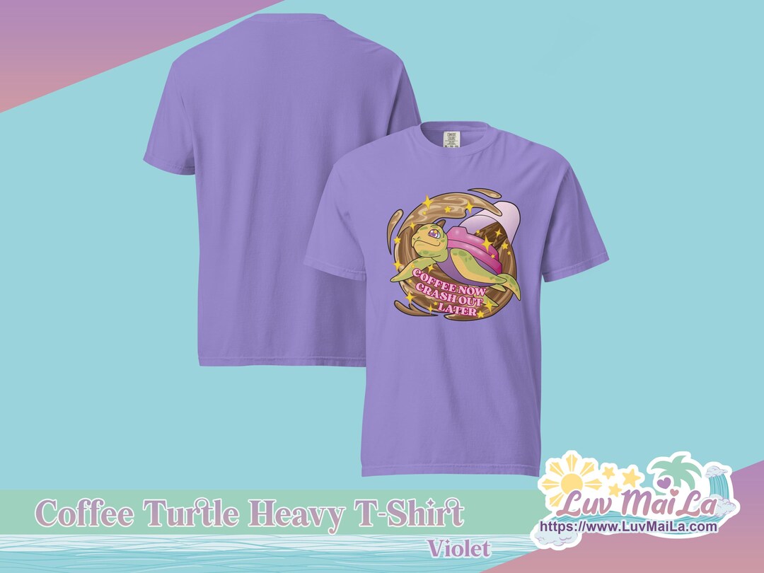 Caffeine Turtle, Coffee Now Crash Out Later, Cute Meme Art, Funny ...
