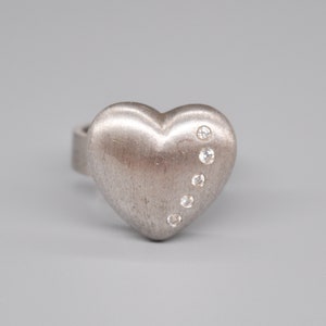 Kranz Ziegler Danish Matte 925 Sterling Silver Ring. Size: 18 3/4 Mm US ...