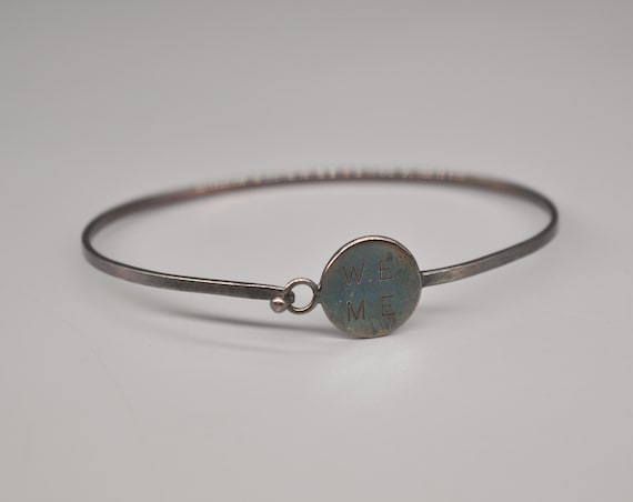 JENS AAGAARD Vintage Danish Oxidized 925 Sterling Silver Bangle. Etsy Israel