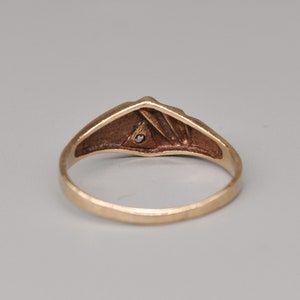 Knud Lind Vintage Danish 8K Gold Ring. Size: 18.5 Mm US 8.5 - Etsy