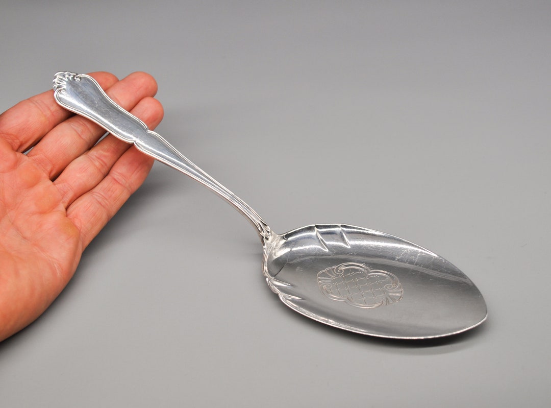 Thorvald Martinsen Norway Vintage Norwegian 830 Silver Serving Spatula ...