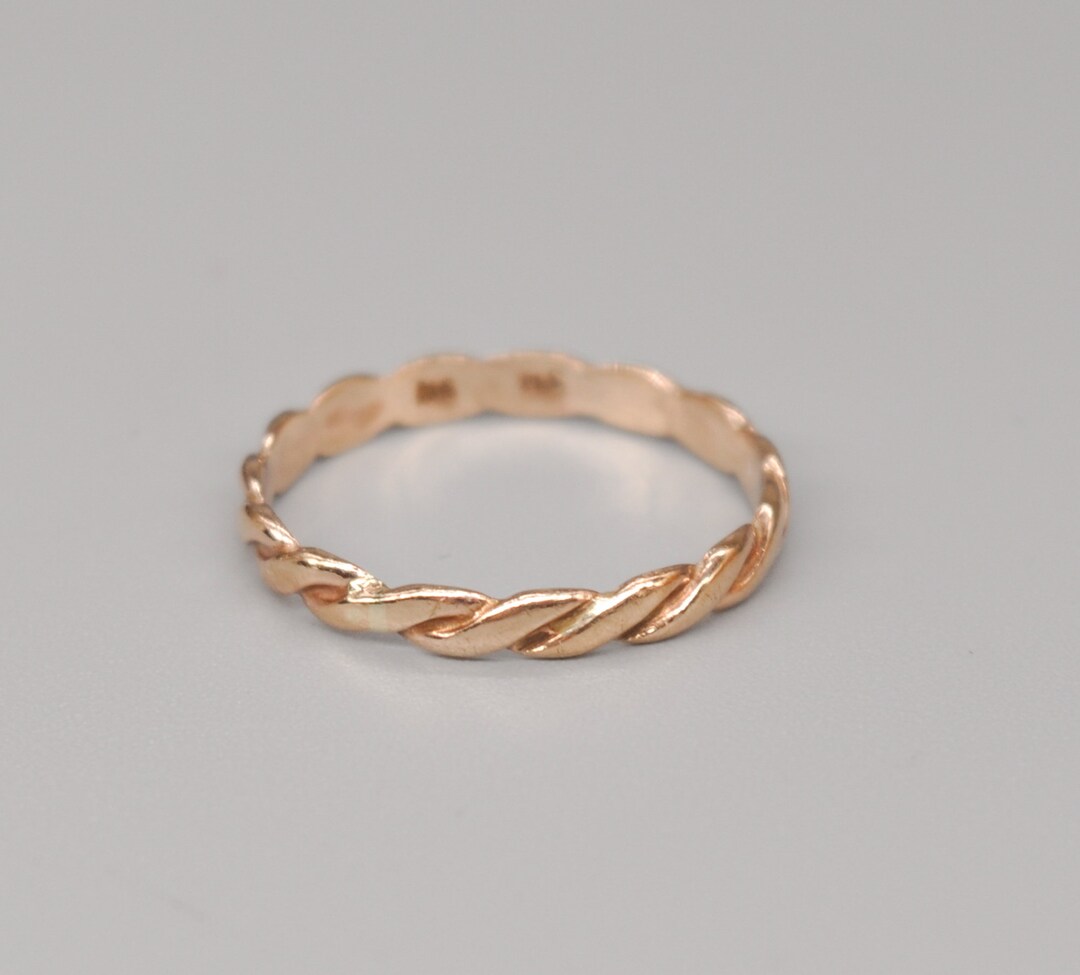HERMANN SIERSBOL Vintage Danish 8K (333) Gold Ring. Size 18 1/4 Mm / US ...