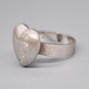 Kranz Ziegler Danish Matte 925 Sterling Silver Ring. Size: 18 3/4 Mm US ...