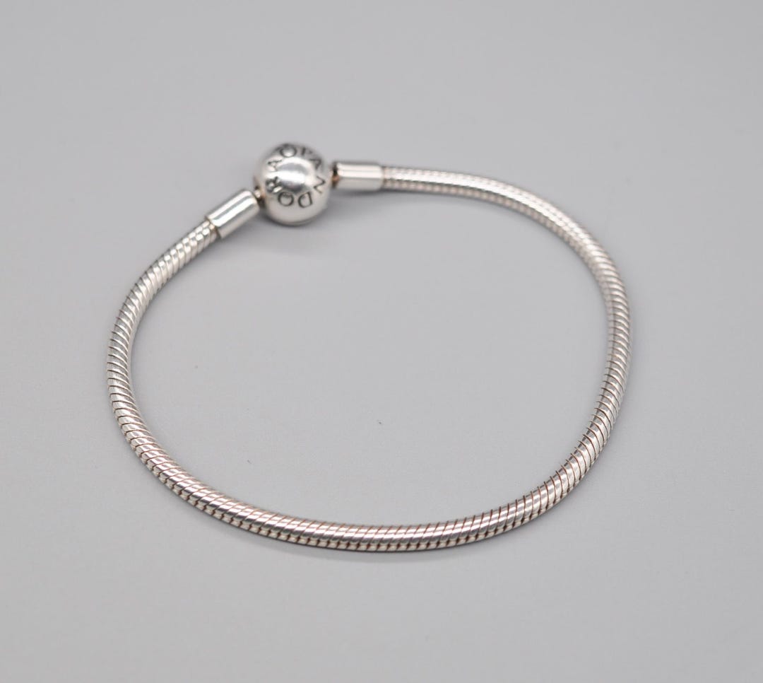 PANDORA ALE 925 Sterling Silver Bracelet. Length: 18 Cm / 7 Inch. - Etsy