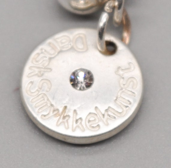 Dansk Smykkekunst Danish Long Silver Tone Metal Neckl… - Gem