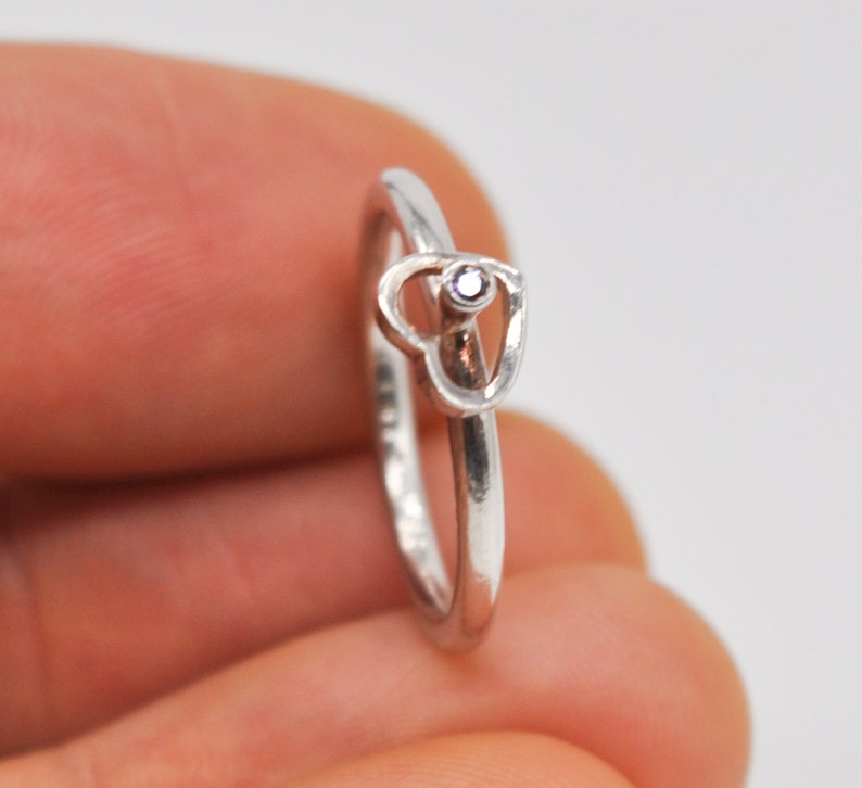 Danish Hans Henrik Nygaard 925 Silver Purple Rhinestone - Etsy