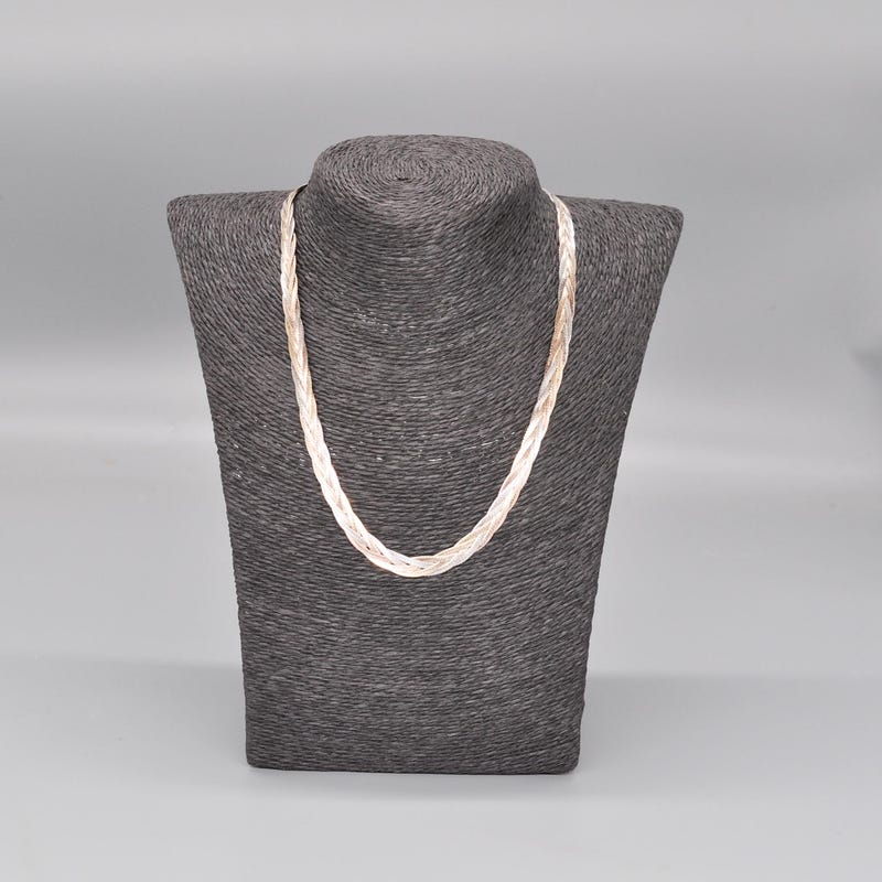 Braided Necklace - Etsy UK