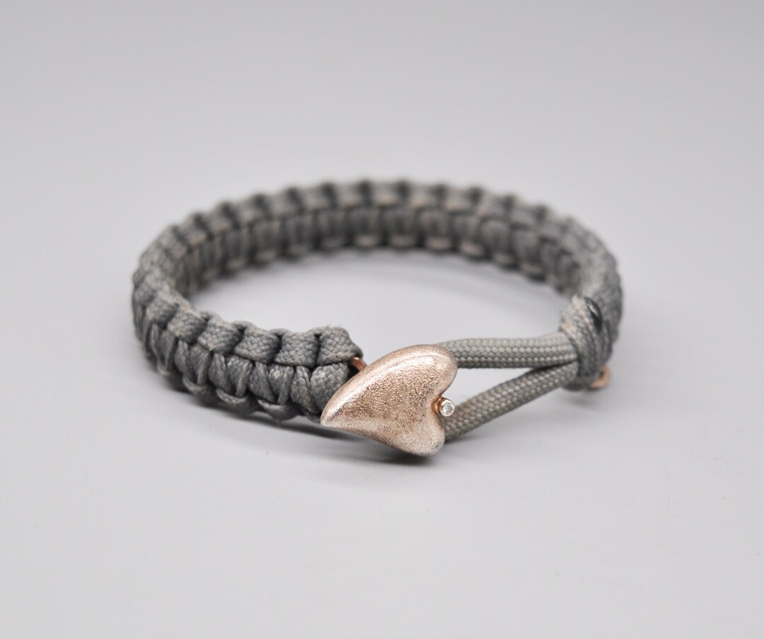 JENS AAGAARD Danish Soldier to Soldier Parachute Cord 925 Sterling ...