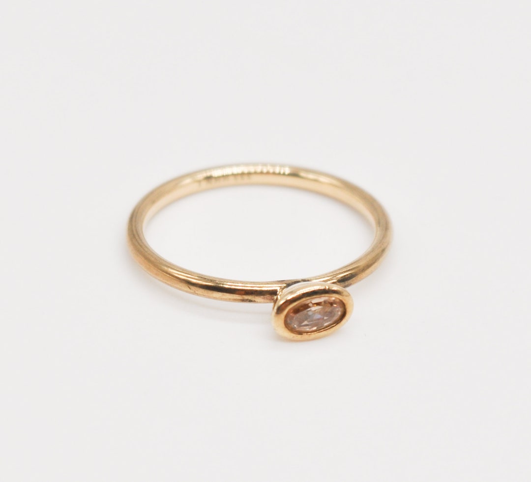 Hans Henrik Nygaard Danish Minimalist 8K Gold Ring. Size: 18.5 Mm US 8. ...
