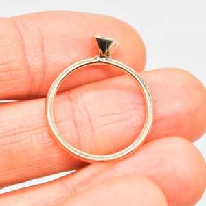 Hans Henrik Nygaard Danish Minimalist 8K Gold Ring. Size: 18.5 Mm US 8. ...