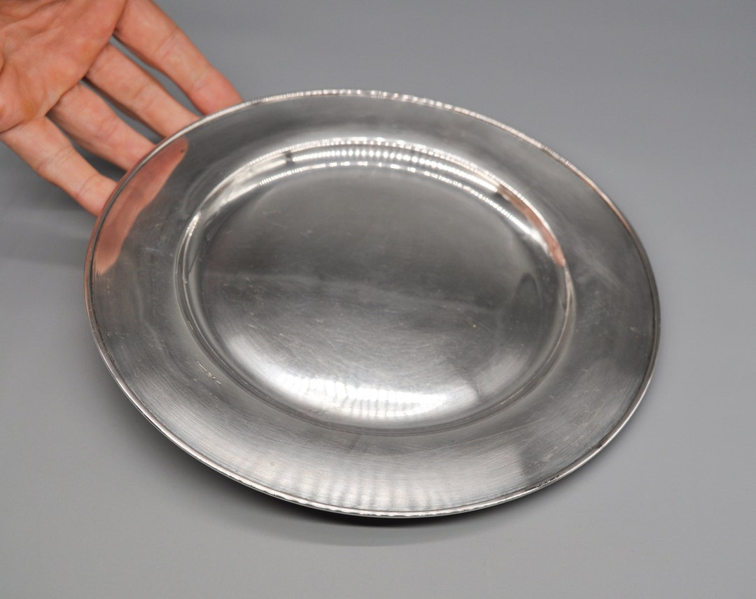 Vintage 1944 Swedish Solid Silver Plate. - Etsy