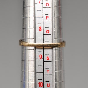 Knud Lind Vintage Danish 8K Gold Ring. Size: 18.5 Mm US 8.5 - Etsy