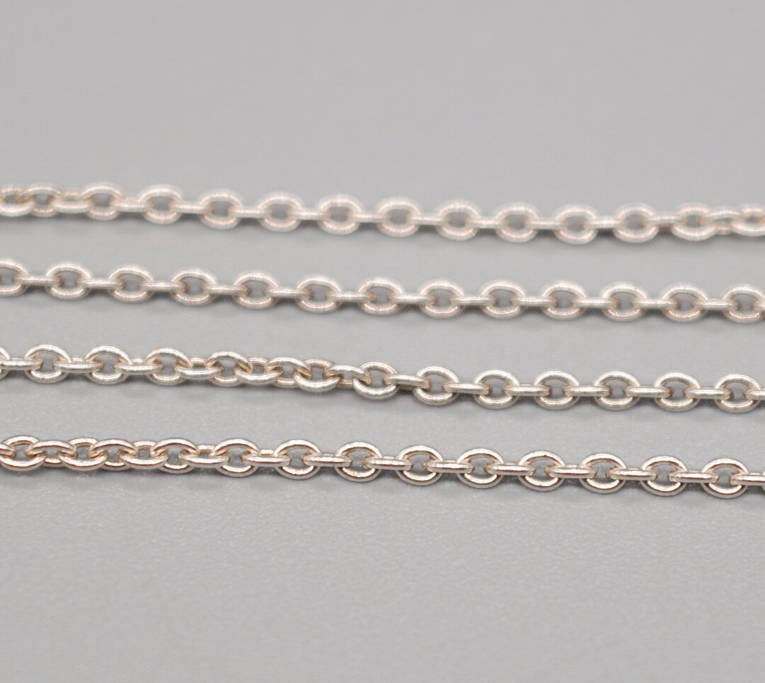 BERNHARD HERTZ Vintage Danish Short 830 Silver Anchor Chain. - Etsy