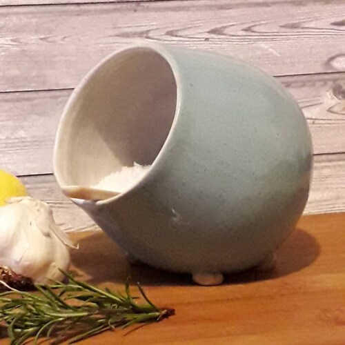 Wheel Thrown Salt Pot Ceramic Salt Pot Salt or Pepper Pot - Etsy