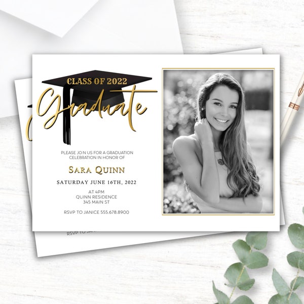 Graduation Announcement 2022 - Etsy
