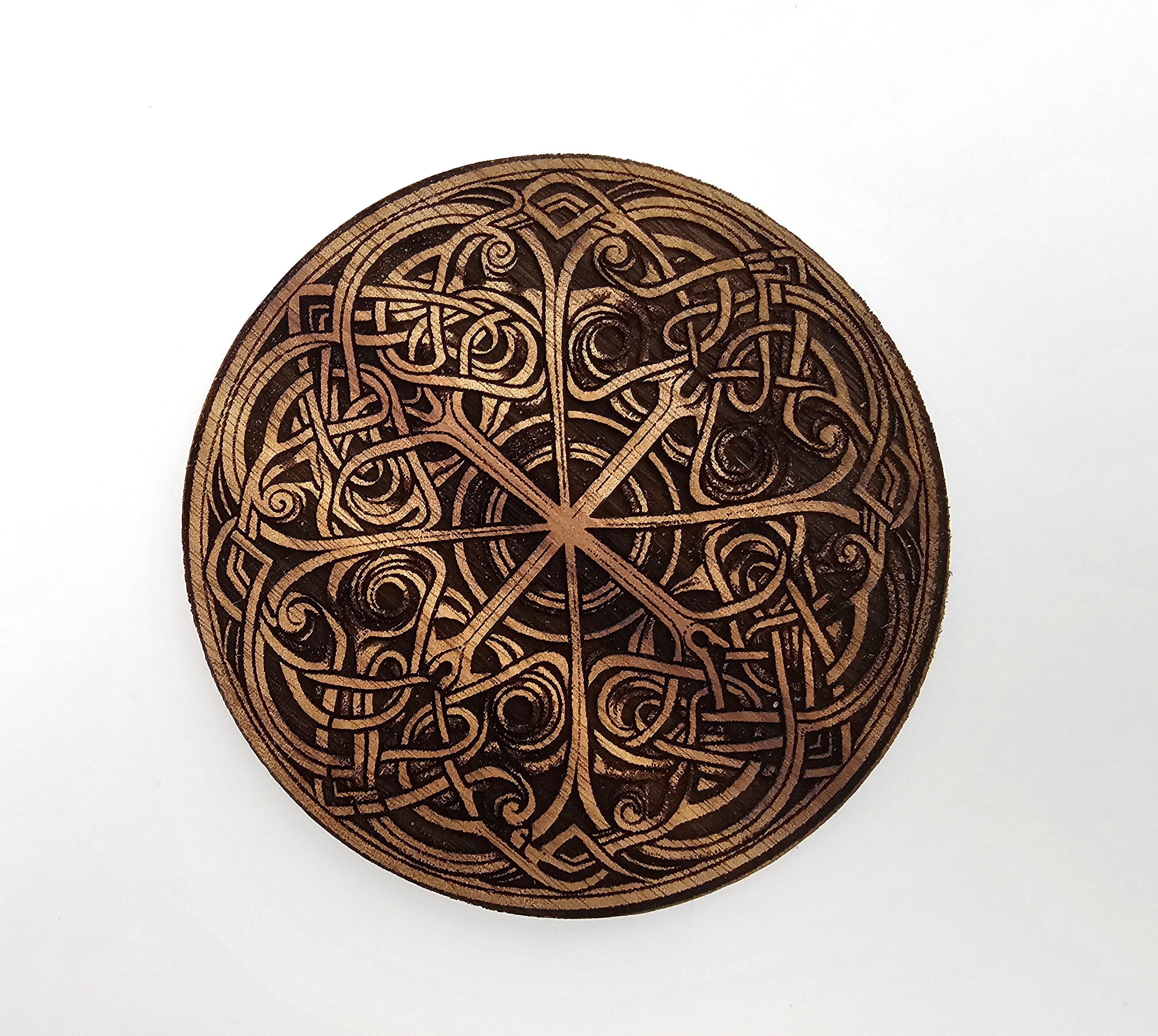 Celtic, Viking Coasters, Set of 5 Design 1 Celtic Design Viking Style ...
