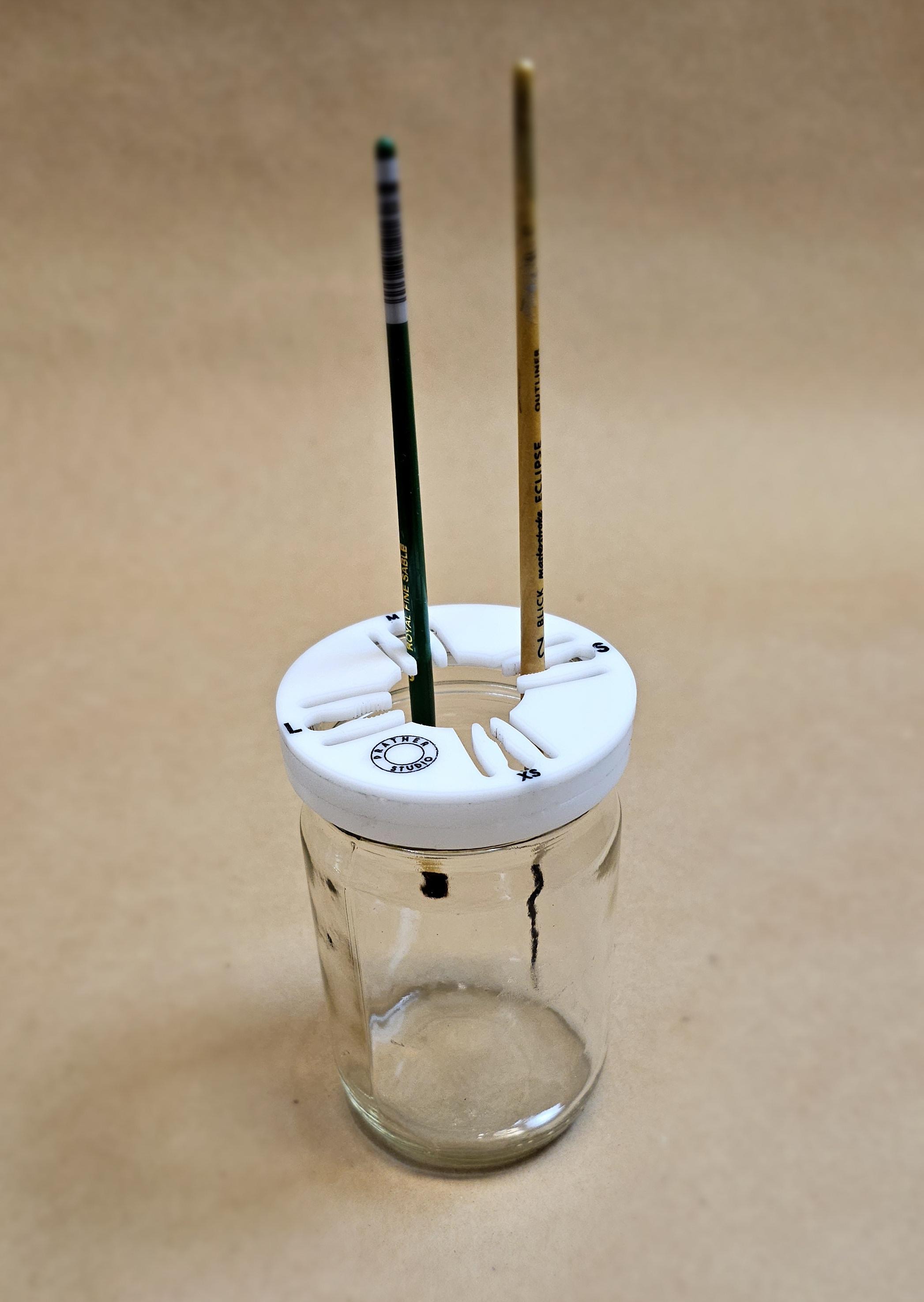 New and Improved Brush Holder Paint Brush Saver, Hand Made Brush Holder ...