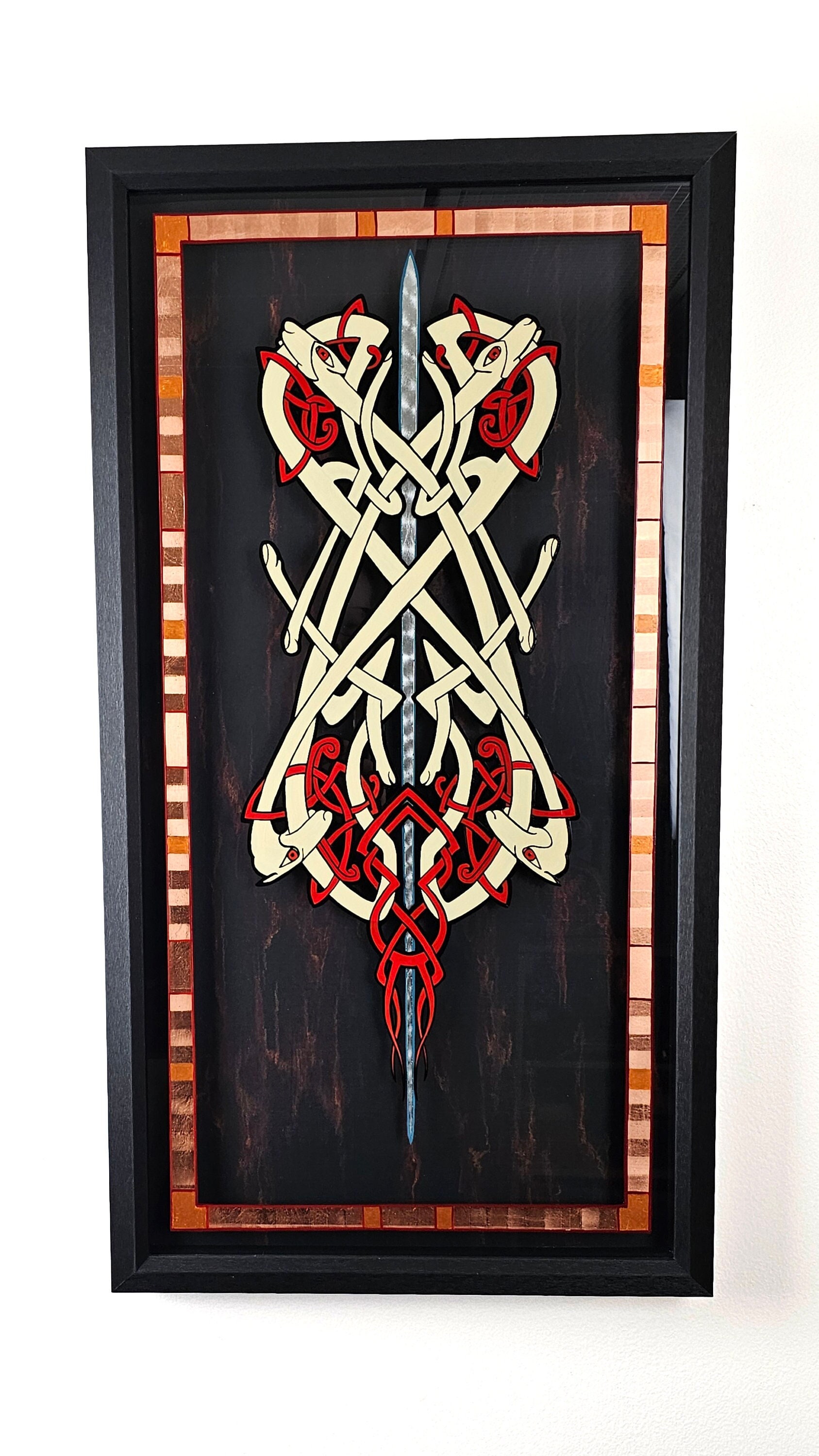 Celtic Painting Celtic Knot Painting Irish Art Scottish Art Celtic Wall ...