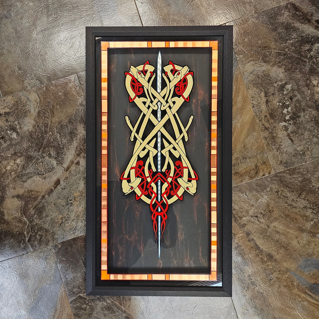 Celtic Painting- Celtic Knot Painting- Irish Art- Scottish Art- Celtic ...