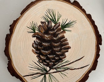 Rustic Pine Cone - Etsy