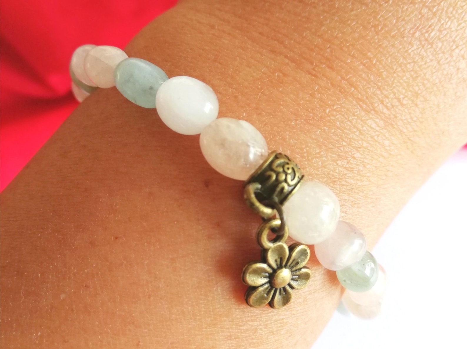 Bracelet Beryl mixte Bracelet Béryl multicolore Bijoux - Etsy France