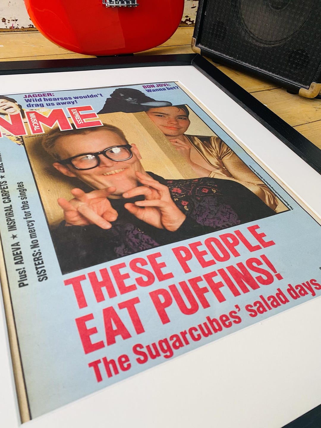 Rare Original Vintage Paper Poster Advert . Bjork Front Cover NME ...