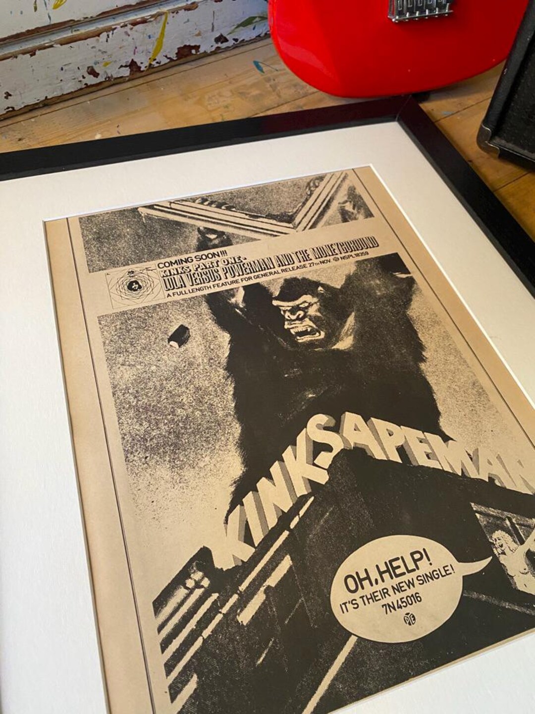 Rare Original 1970 the Kinks .vintage Rolling Stone Music Paper Poster ...