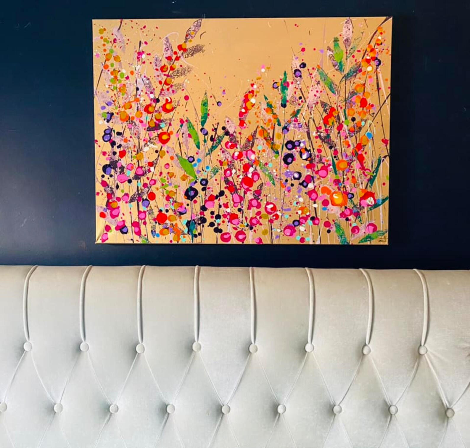 Juliet…hand Painted Original Art on Canvas 80cm X 60cm - Etsy UK