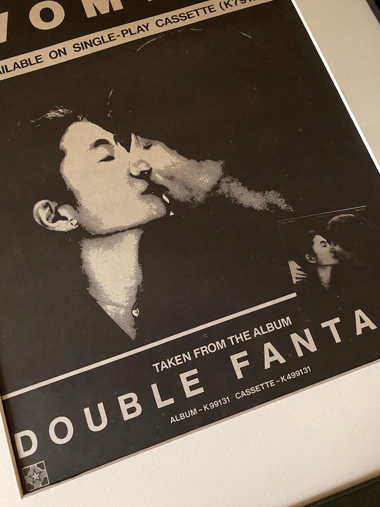 Rare Vintage Original 1981 John Lennon and Yoko Ono Music Paper Poster ...