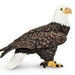 BALD EAGLE Bird Animal Figurine Figure Large Miniature Figurines ...