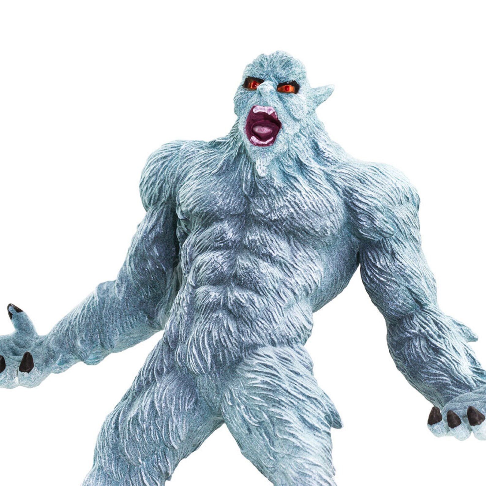 YETI MINIATURE Large Figurine Safari LTD Figures Plastic Abominable ...