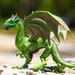 FOREST DRAGON Figurine Large Miniature Safari Ltd Figures Figurines ...