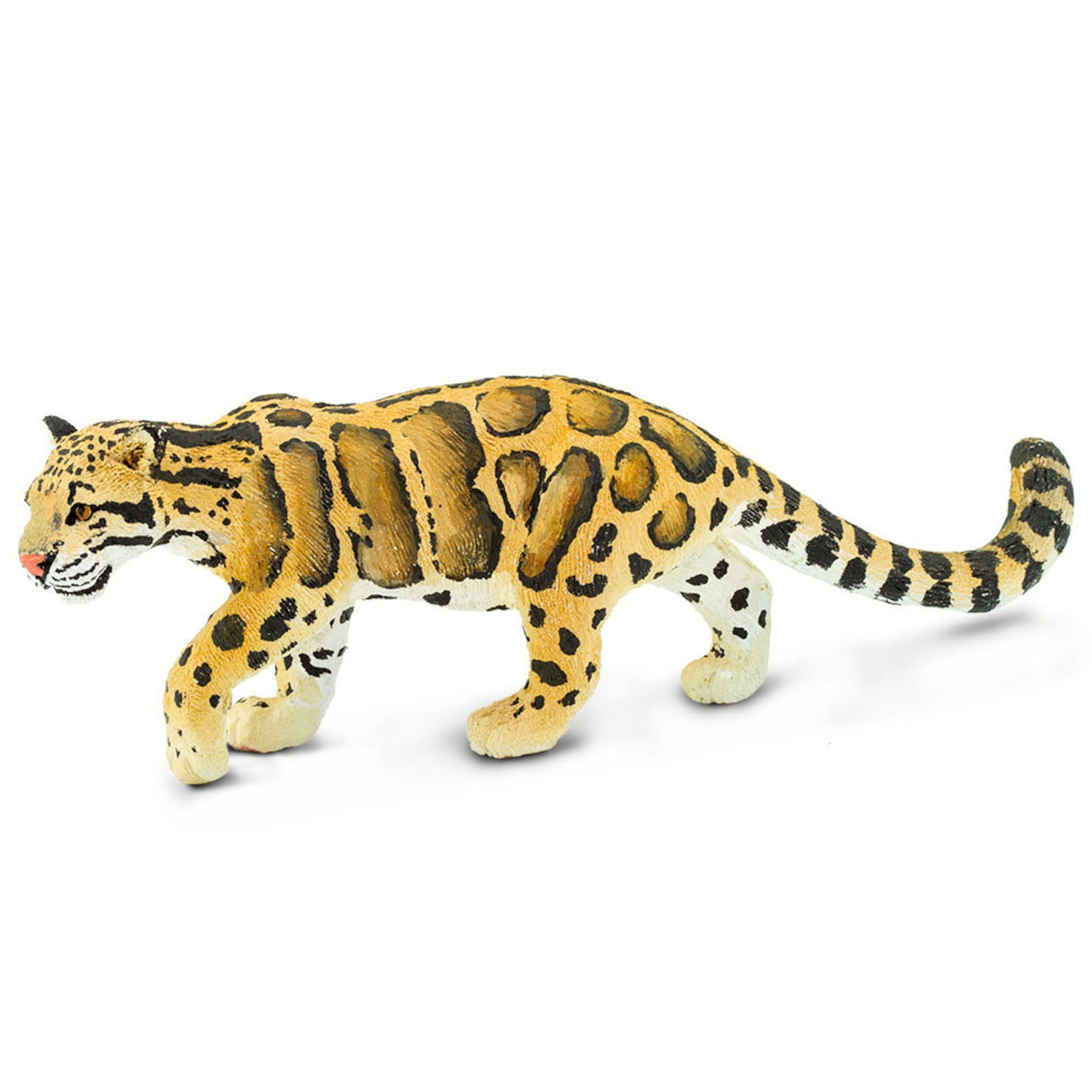 CLOUDED LEOPARD Figure for Crafts Figurines Arts and Crafts Plastic ...