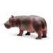 Hippo Figurine Hippopotamus Figure for Crafts Arts Plastic Animal Ideas ...